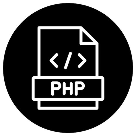 Premium Vector Php Vector Icon Design Illustration