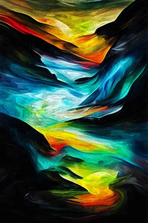 virtual color stock illustration illustration of abstract 256234607
