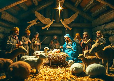 Nativity Setup Inspiration Background Images Hd Pictures And Wallpaper