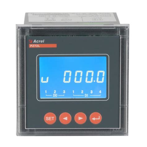 Pz48l Av C Single Phase Voltage Measuring Meter With Rs485 Lcd Display