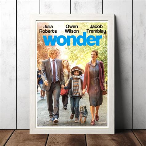 Wonder 2017 Movie Poster Classic Film Wall Art Etsy