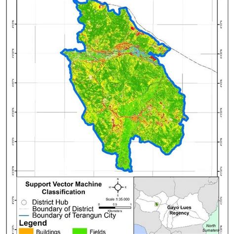 Classification Map Using The Random Forest Download Scientific Diagram