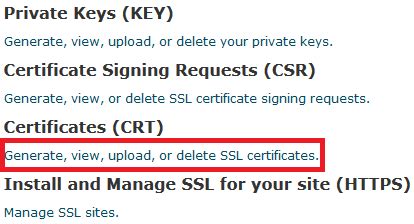 How To Uninstall Remove A SSL Certificate In CPanel Help Centre
