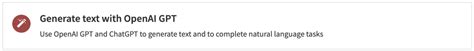 Plugin Openai Gpt Deprecated Dataiku