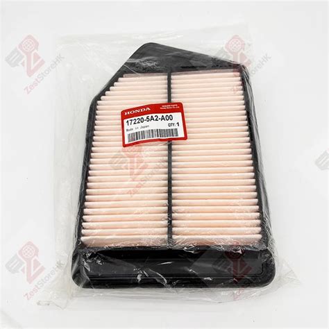 New 17220 5a2 A00 For Honda Accord 2 4l Engine Air Filter Cleaner