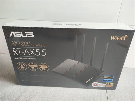 ASUS AX Dual Band RT AX Smart WiFi Ax Router Computers Tech Parts