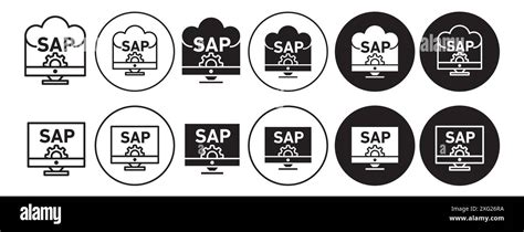 Sap Icon Vector Set Collection For Web Vector Set Collection For App Ui Stock Vector Image And Art