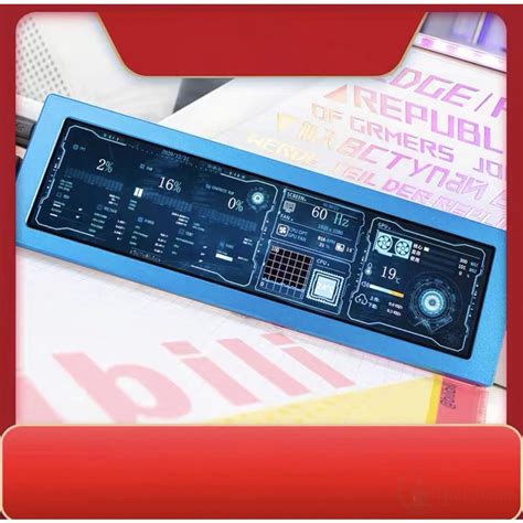 จอดูอุณหภูมิ การทำงานต่างๆ Cpu การ์ดจอของคอมพิวเตอร์ หรือจะเปิดรูปไว้แต่งเคสได้ Shopee Thailand