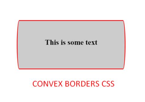 Convex Borders CSS Misc