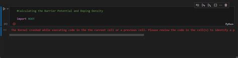 Jupyter Is Crashing While Running Import Root Root Root Forum