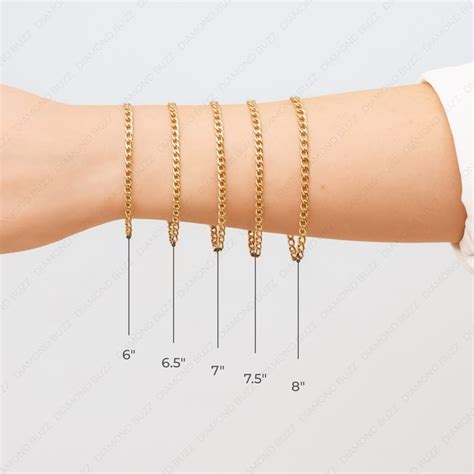 Bracelet Size Guide How To Choose The Right Fit Diamond Buzz
