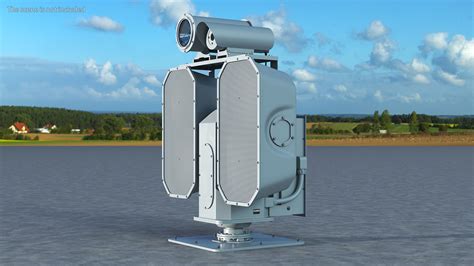 Acoustic System Sending Alarms Lrad 950rxl 3d Model 35 3ds Blend C4d Fbx Max Ma Lxo