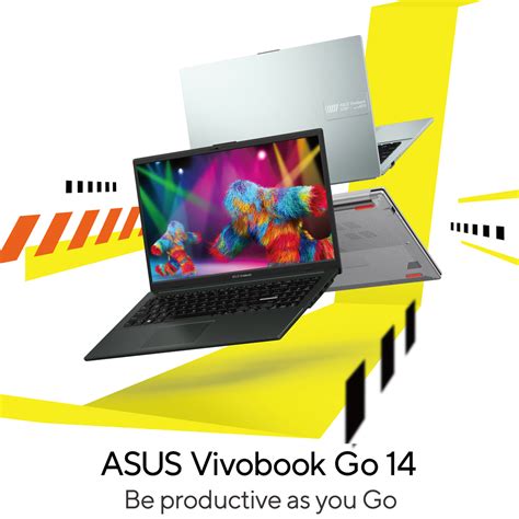 ASUS Vivobook Go Laptop FHD Display AMD Ryzen U GB DDR RAM GB M