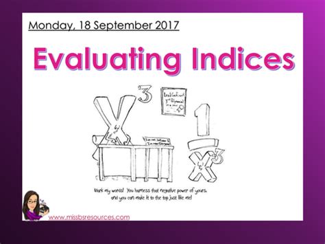 Numerical Laws Of Indices Powers Roots Reciprocal Zero Half Examples Differentiated