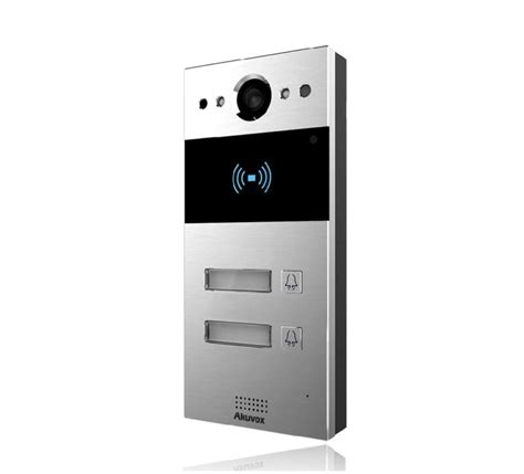 R20b2 Sip Intercom With Two 2 Buttons Video And Card Reader Qos