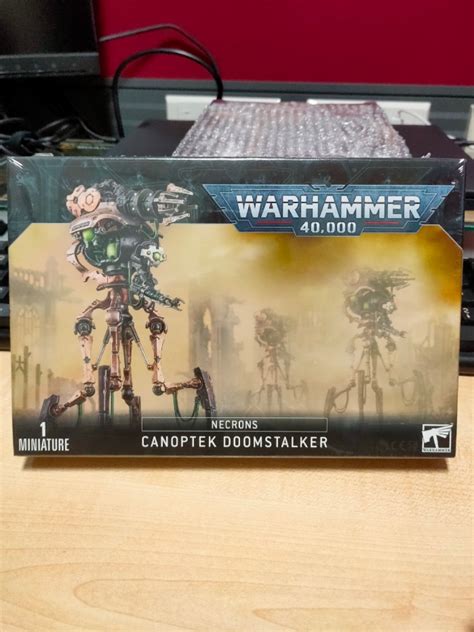 Warhammer 40k Necrons Canoptek Doomstalker New Hobbies And Toys Toys And Games On Carousell
