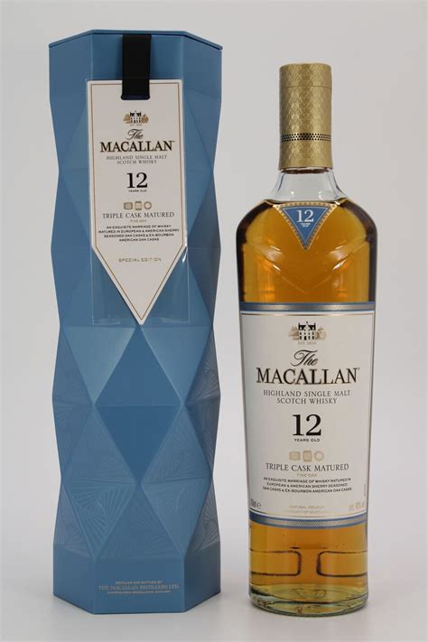 Macallan - 12 Years Old - Triple Cask Matured - Special Edition Auction ...