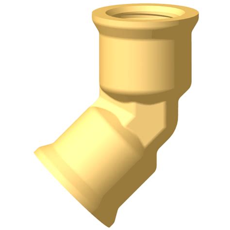 Angle Connector 45° For P5 Port Forcefix