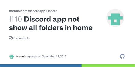discord app not show all folders in home · issue 10 · flathub com discordapp discord · github