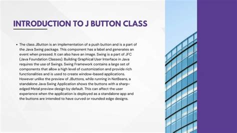 Jubtton Class Check Boxes And Radio Buttons In Java PPT
