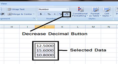 Decrease Or Increase Decimal In Excel Excel Help