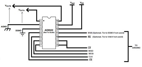 Arduino How To Use Spi Drive Dac8522 Networking Protocols And Devices Arduino Forum