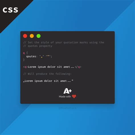 How To Style Quotation Marks In Css Artofit