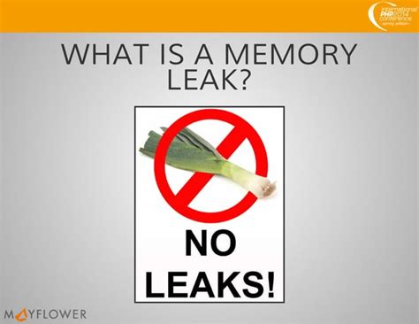 Plugging Holes — Javascript Memory Leak Debugging Ppt