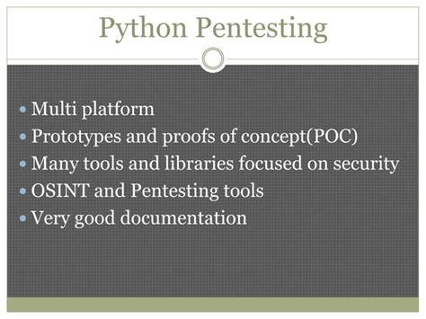 Ethical Hacking With Python Tools PDF