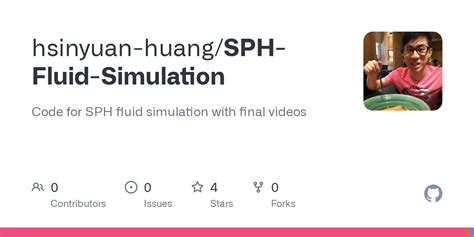 Github Hsinyuan Huang Sph Fluid Simulation Code For Sph Fluid Simulation With Final Videos