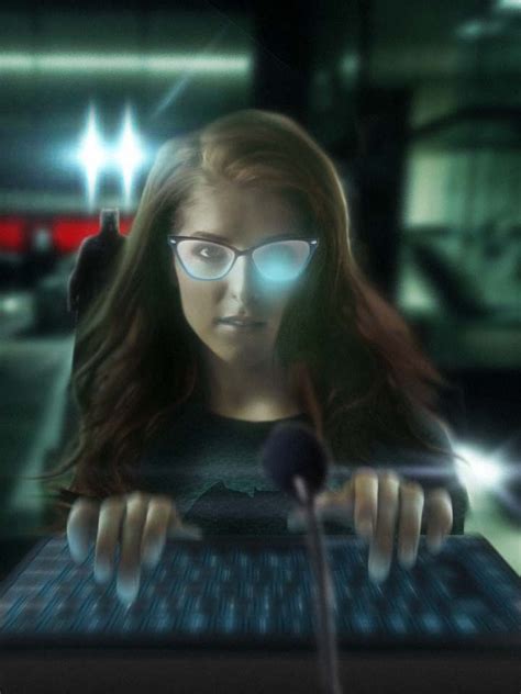 Anna Kendrick As Oracle Barbara Gordon The Imaginative Hobbyist