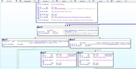 static analysis for custom windows named pipe servers with code