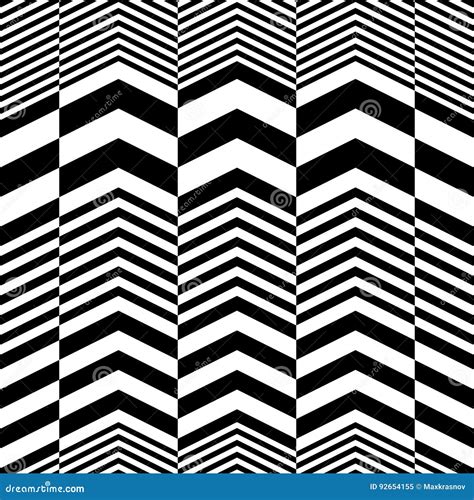 Seamless Zigzag Textured Wallpaper Pattern Vector Illustration 52283592