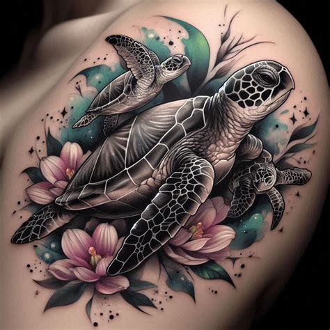 91 Sea Turtle Tattoos That Will Ride The Wave To Your Soul Artofit