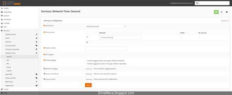 Como Configurar OPNsense NTP Y Asignarlo Por DHCP VideoJuegos Y Open Source