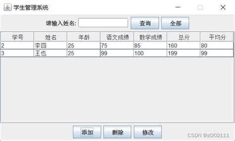 Java期末小项目：javaguimysql 学生管理系统新手如何用java编写一个期末项目 Csdn博客