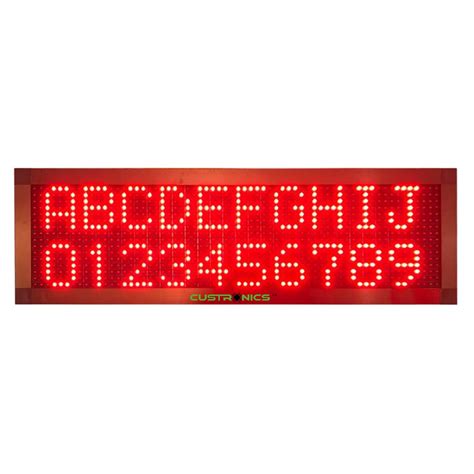 Rs485 Led Display Board Customize Led Display Panel Board Rs 232 Led