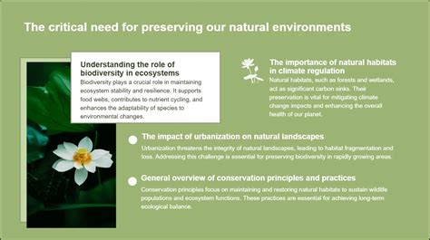 연꽃 꽃 테마 Powerpoint 템플릿 Autoppt