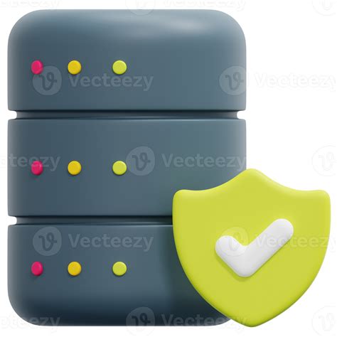 database 3d render icon illustration 21614796 png