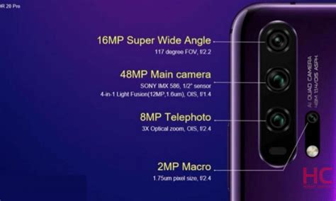 Honor 20 Pro Will Come With Quad Camera And Laser Autofocus Technology Honor 20 Also Have The