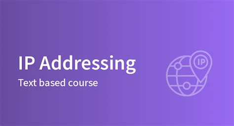 Complete Ip Addressing And Subnetting Course