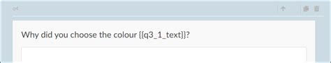 Placeholder Retrieving Selected Answer In Question Survalyzer Help Center