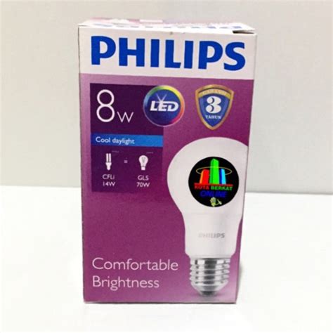 Jual LAMPU PHILIPS LED BOHLAM LAMPU PHILIPS LED W HEMAT ENERGI Shopee Indonesia