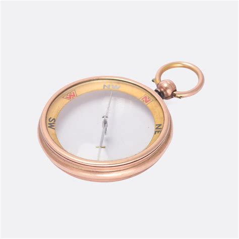 Victorian Oversized Compass Pendant Butter Lane Antiques