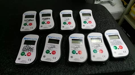 5pack Temperature Data Logger Sensitech Temptale Usb Spw 43 Off
