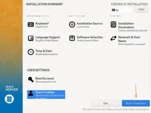 How To Install Fedora Server Step By Step