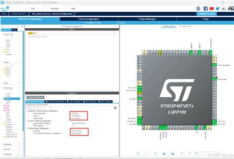 记录stm32f407 Cubemx Lwip实现检测网线插拔状态 Lwip检测网络状态 Csdn博客