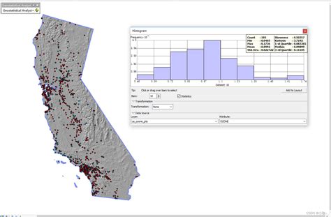 如何利用arcgis进行地统计学分析（二）：探索性数据分析 地统计分析 csdn博客