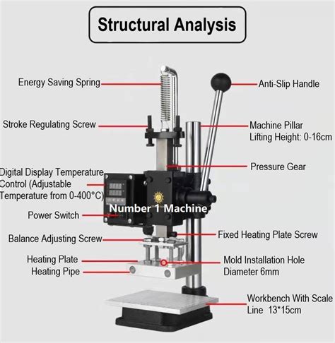 Manual Hot Stamping Machine Number 1 Machine