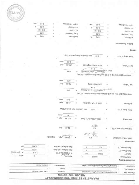 Pdf Relay Calculation Dokumen Tips